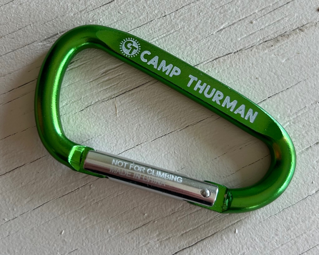 2024 Green Carabiner - Camp Thurman